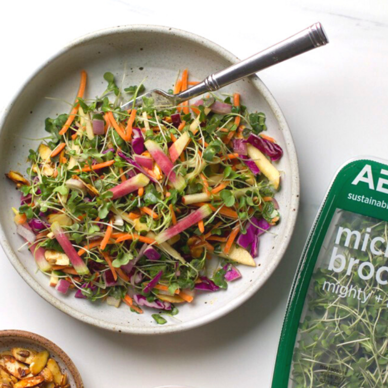 AeroFarms Micro Broccoli Freshly Grown Indoors with No Pesticides