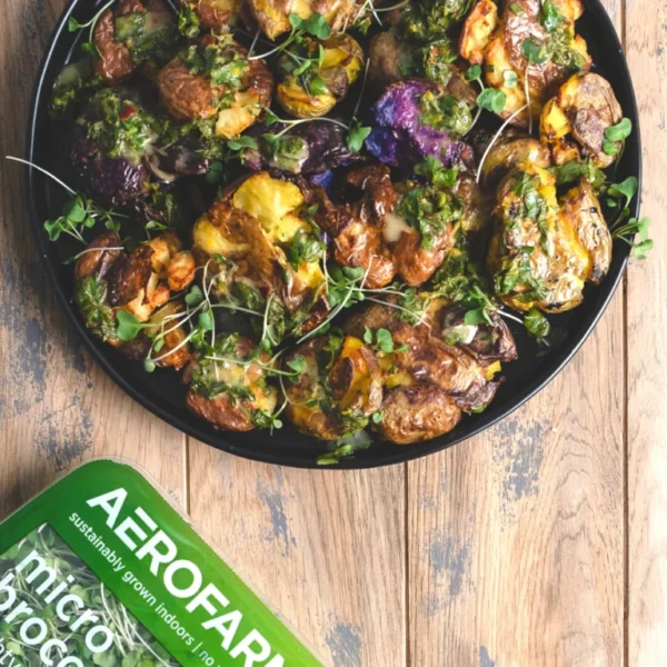 Flavorful AeroFarms Micro Rainbow Mix Freshly Grown Indoors