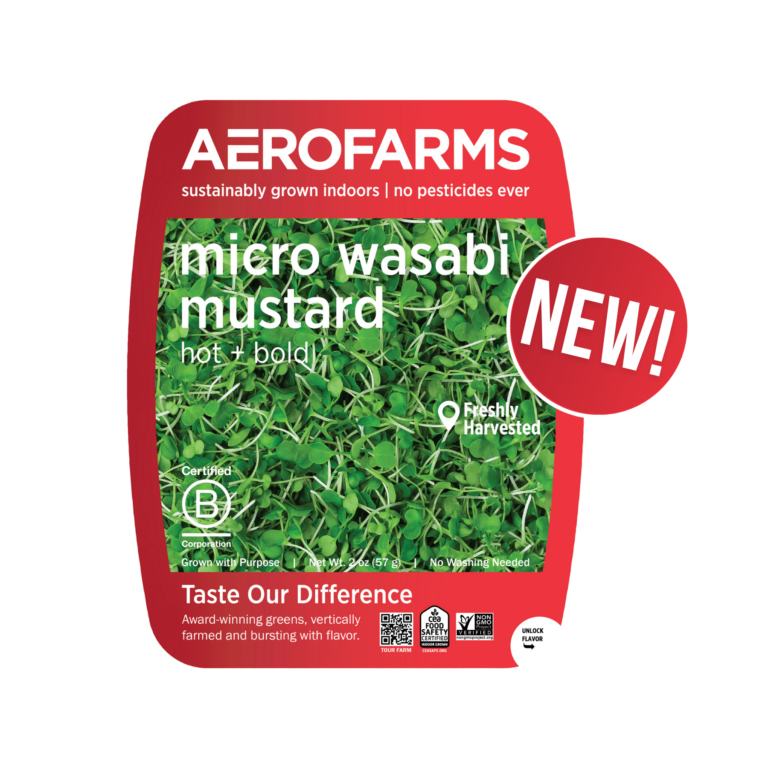 Vertically Farmed Microgreens, Kale, Arugula, Bok Choy, & Watercress