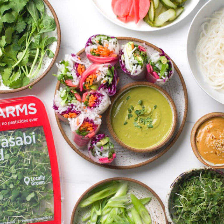 AeroFarms Micro Wasabi Freshly Grown with No Pesticides