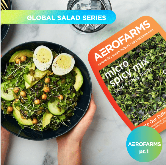 AeroFarms' Global Salad Series Continues! 🌎 - AeroFarms